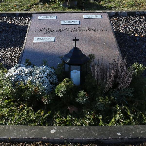 Algot Lindblom och Emma Lindblom | Botilsäter kyrkogård